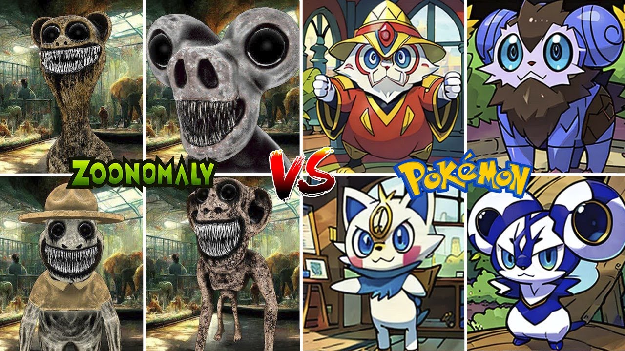 ZOONOMALY VS POKEMON | Characters Comparison - YouTube
