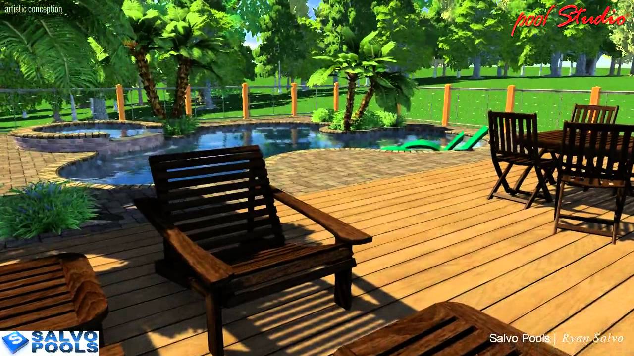Pool Studio - 3D Swimming Pool Design Software - YouTube