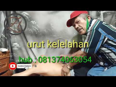 urut kecapek ,an dan kelelahan,habis perjalanan jauh dari pesisir selatan ke padang.