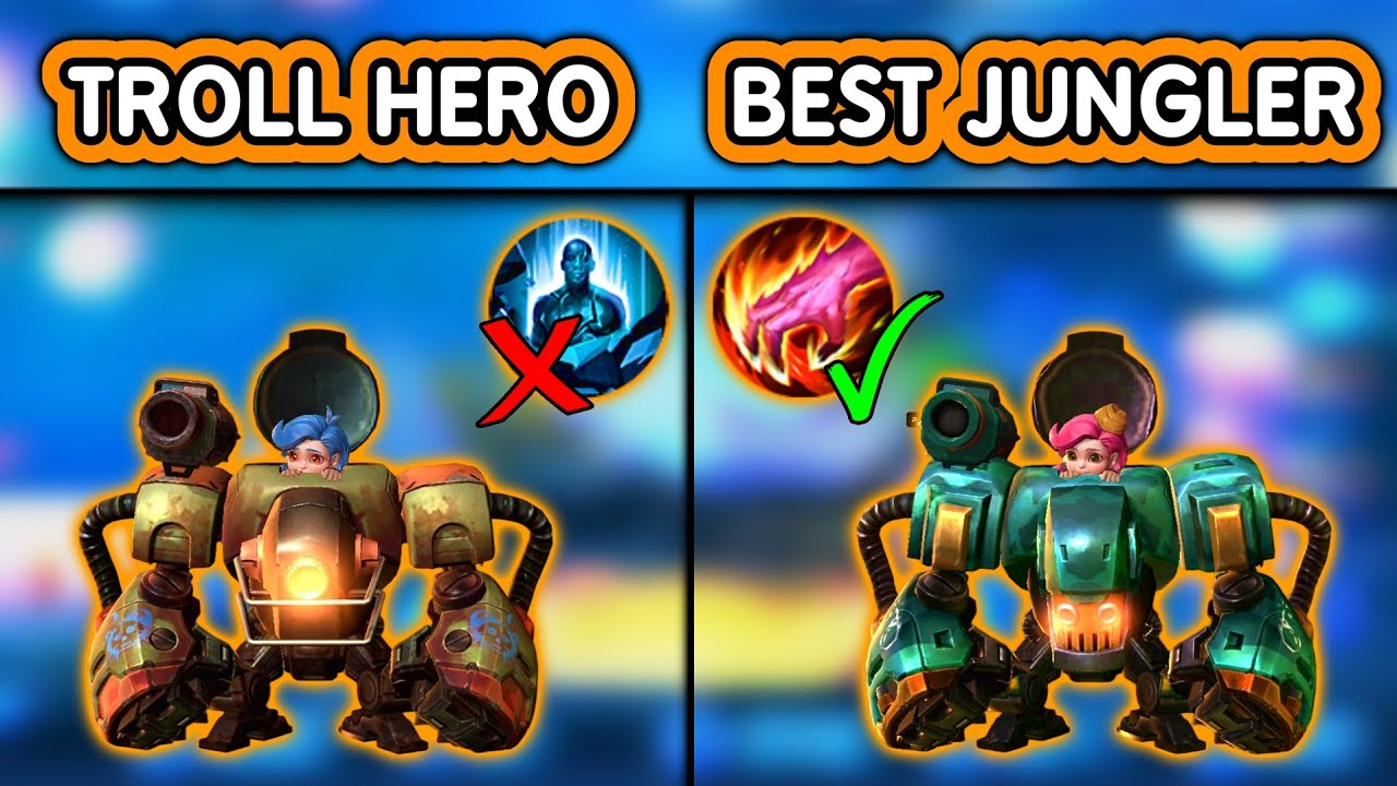 From a troll hero to the best jungler in Mobile Legends - YouTube