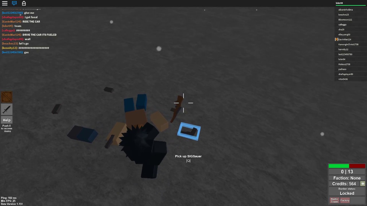Roblox dead winter gameplay - YouTube