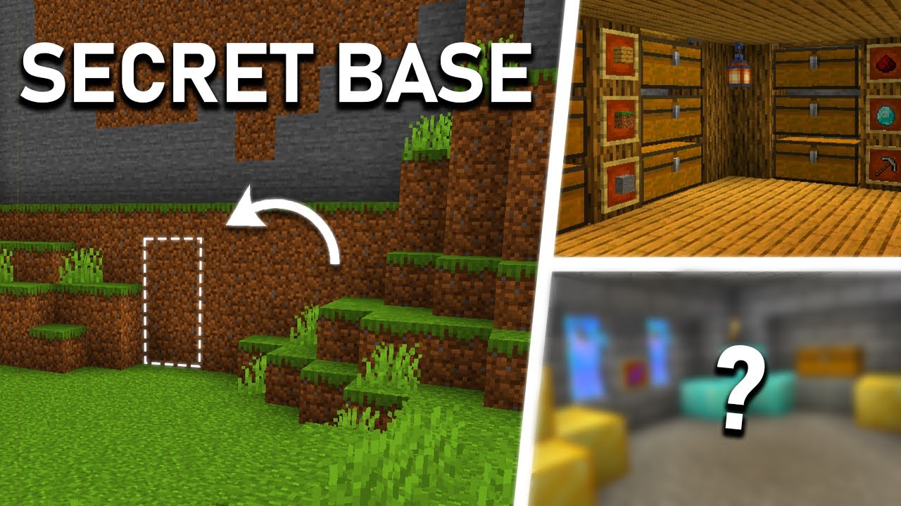 The SAFEST SECRET Base EVER! SUPER HARD to FIND! (Easy Tutorial ...