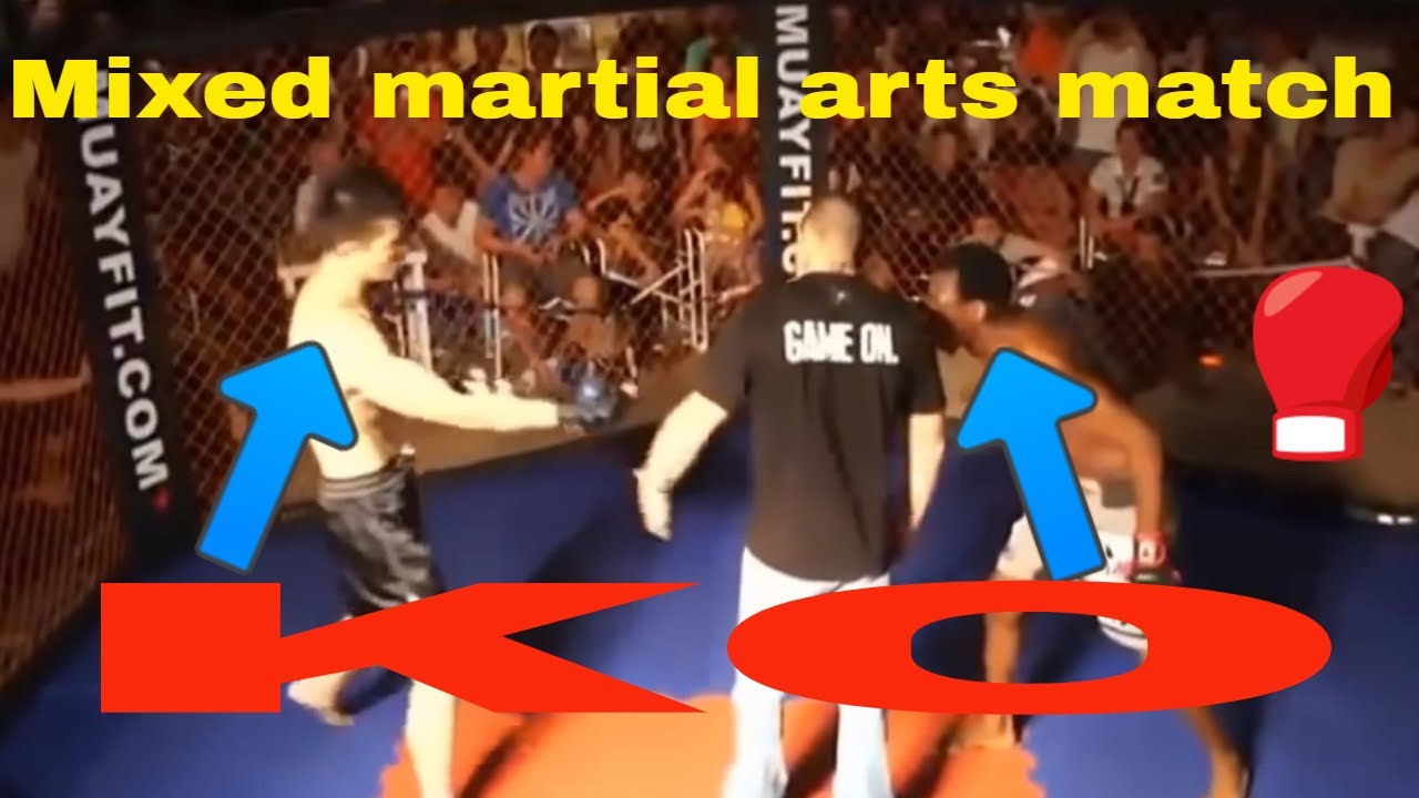 Mixed martial arts match - YouTube