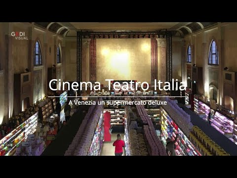 Teatro Italia, da cinema a supermercato a linea di prodotti deluxe