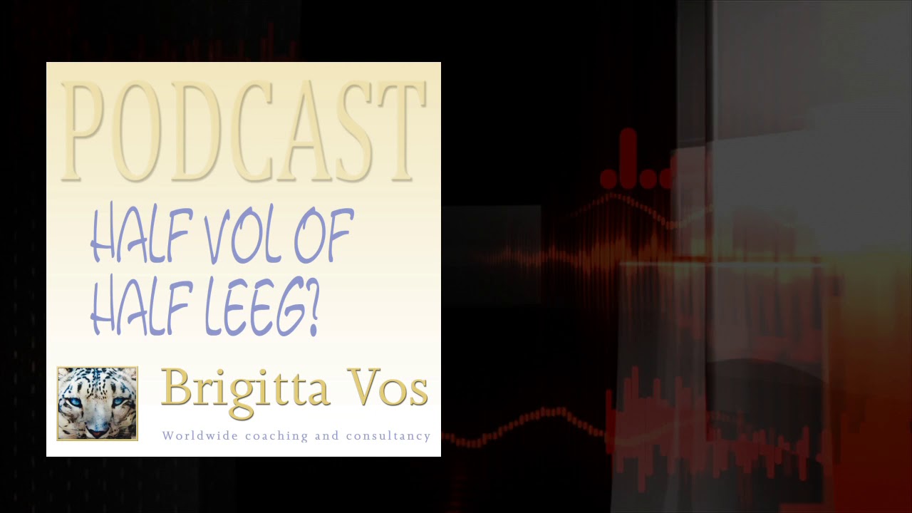 Brigitta Vos Podcast Half Vol of Half Leeg...? - YouTube