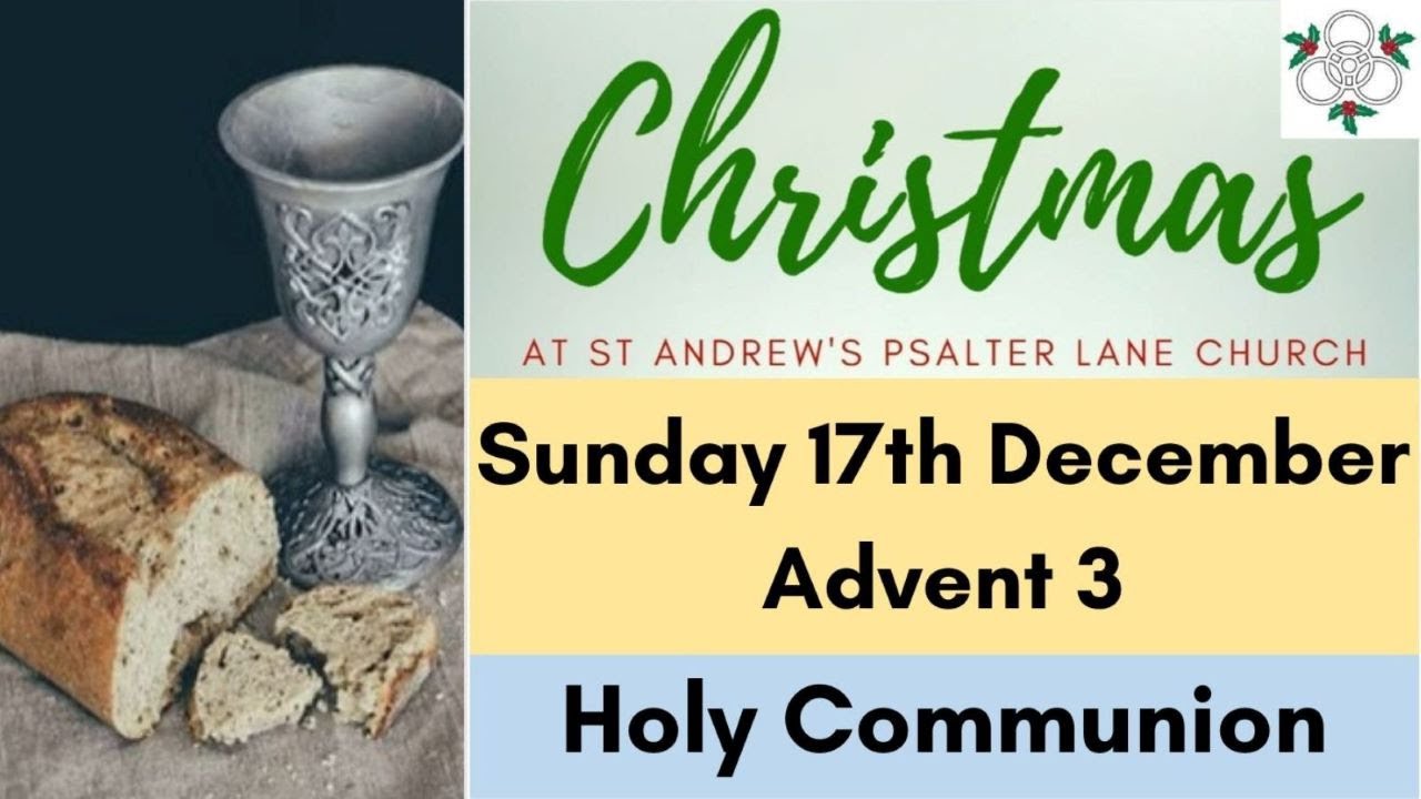 St Andrew's Psalter Lane Church Service of Holy Communion for Sunday ...