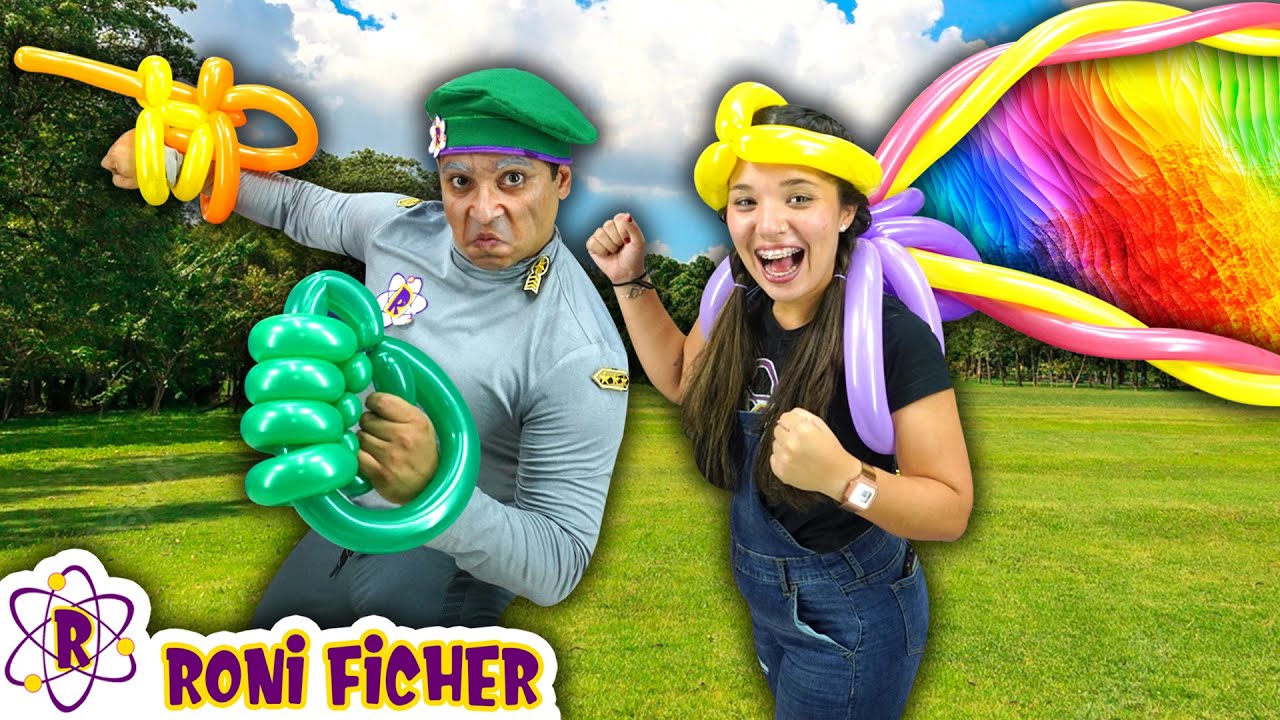 ESCULTURAS COM BALÕES NÍVEL DIFÍCIL COM O COMANDANTE DIMENSIONAL ...