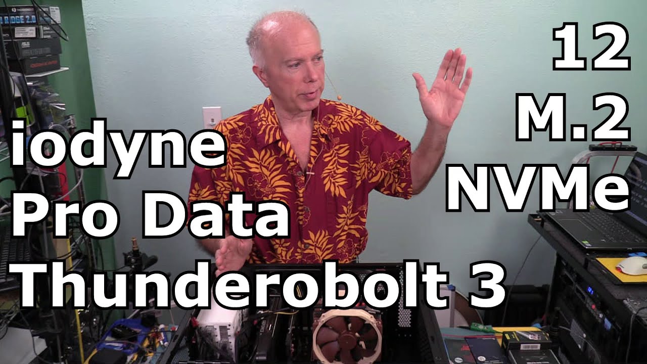 iodyne Pro Data Thunderbolt 3 M.2 NVMe Storage - YouTube