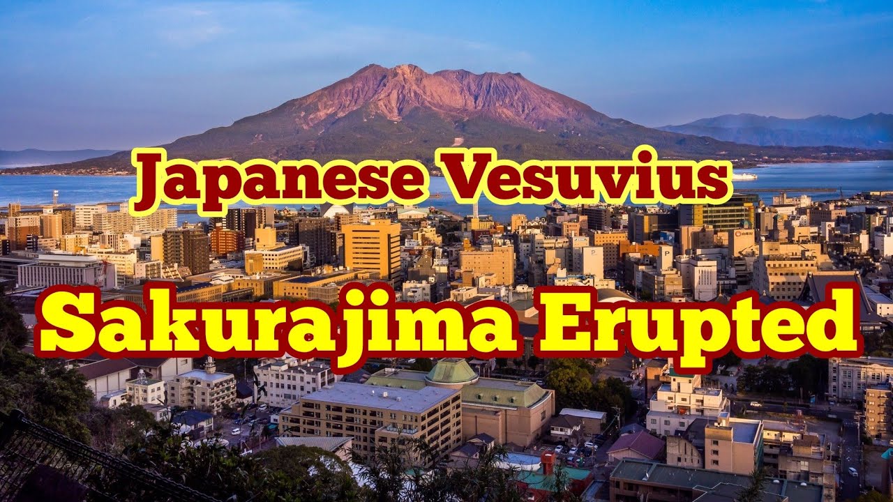 Japanese Vesuvius: Sakurajima Volcano Erupted Last Night In Japan - YouTube