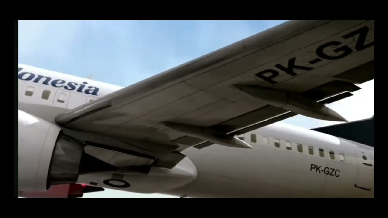 Garuda Indonesia Flight 200 Crash Animation