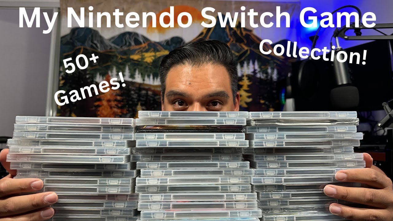 My Nintendo Switch Game Collection - More Than 50+ Games! - YouTube
