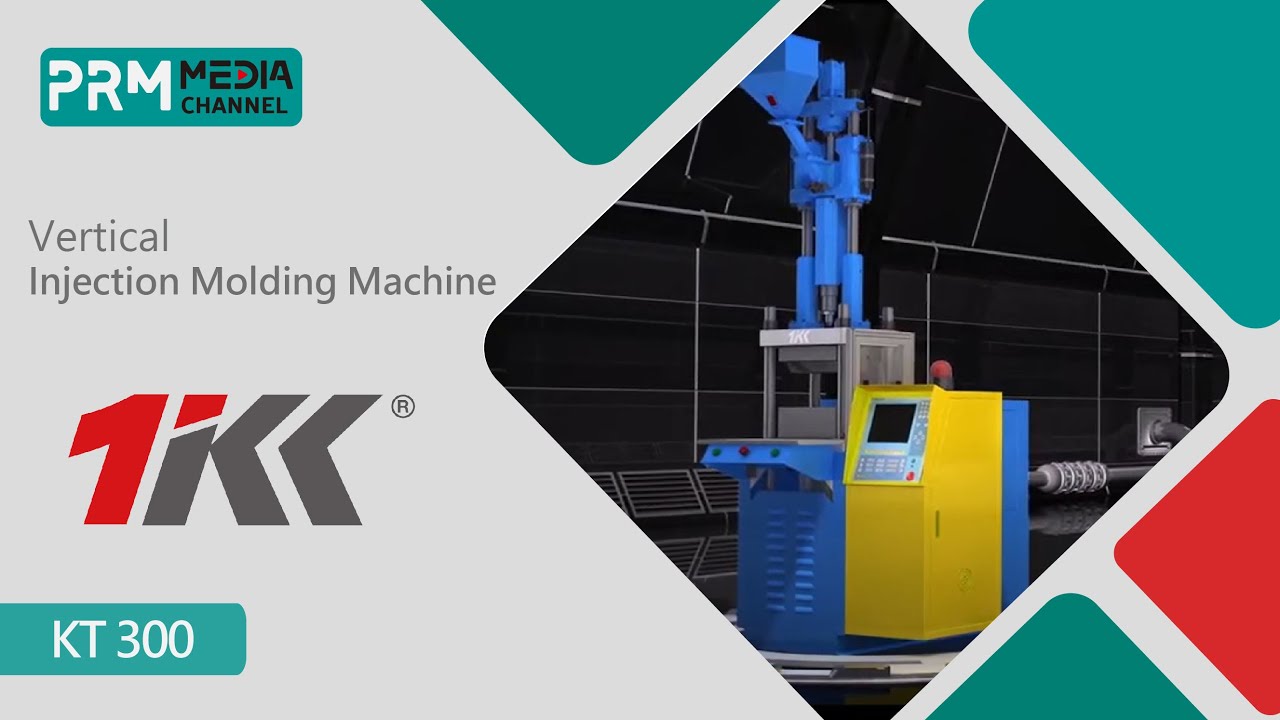 Vertical Injection Molding Machine - KT 300 | TAIWAN KINKI - YouTube