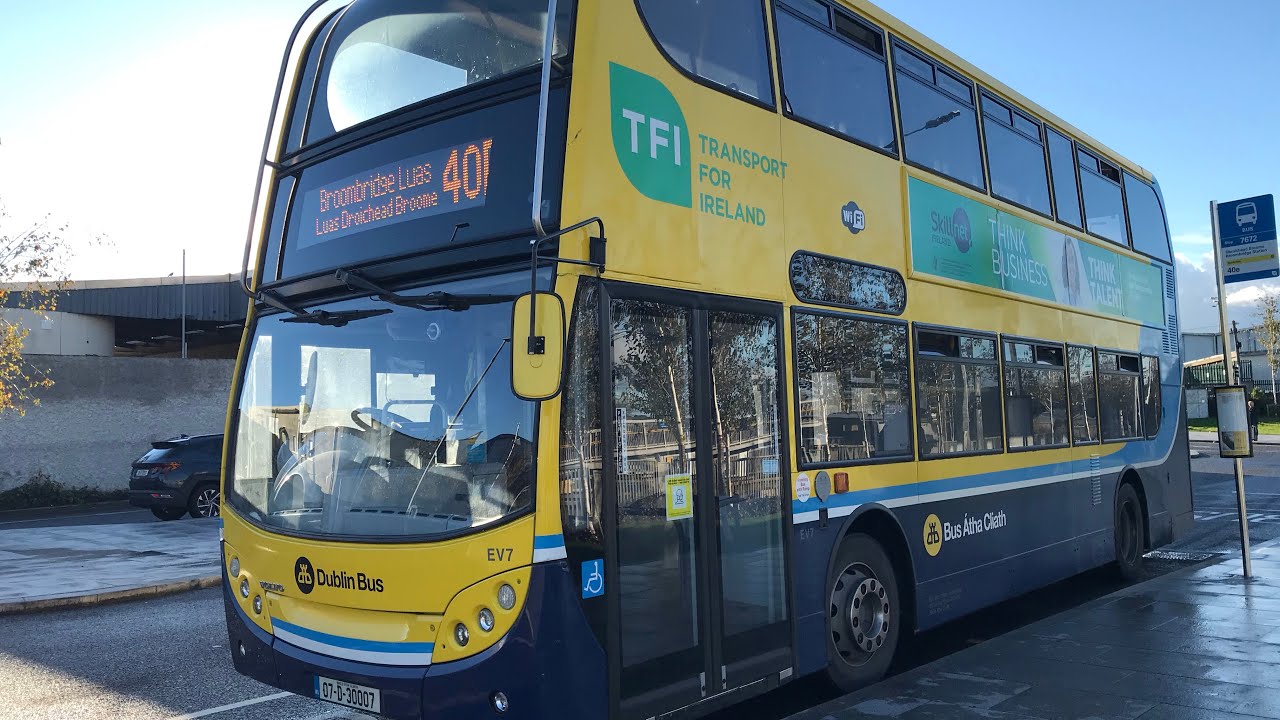 Dublin Bus | Route 40E to Tyrrelstown | Enviro 400 Volvo B9TL | EV7 ...