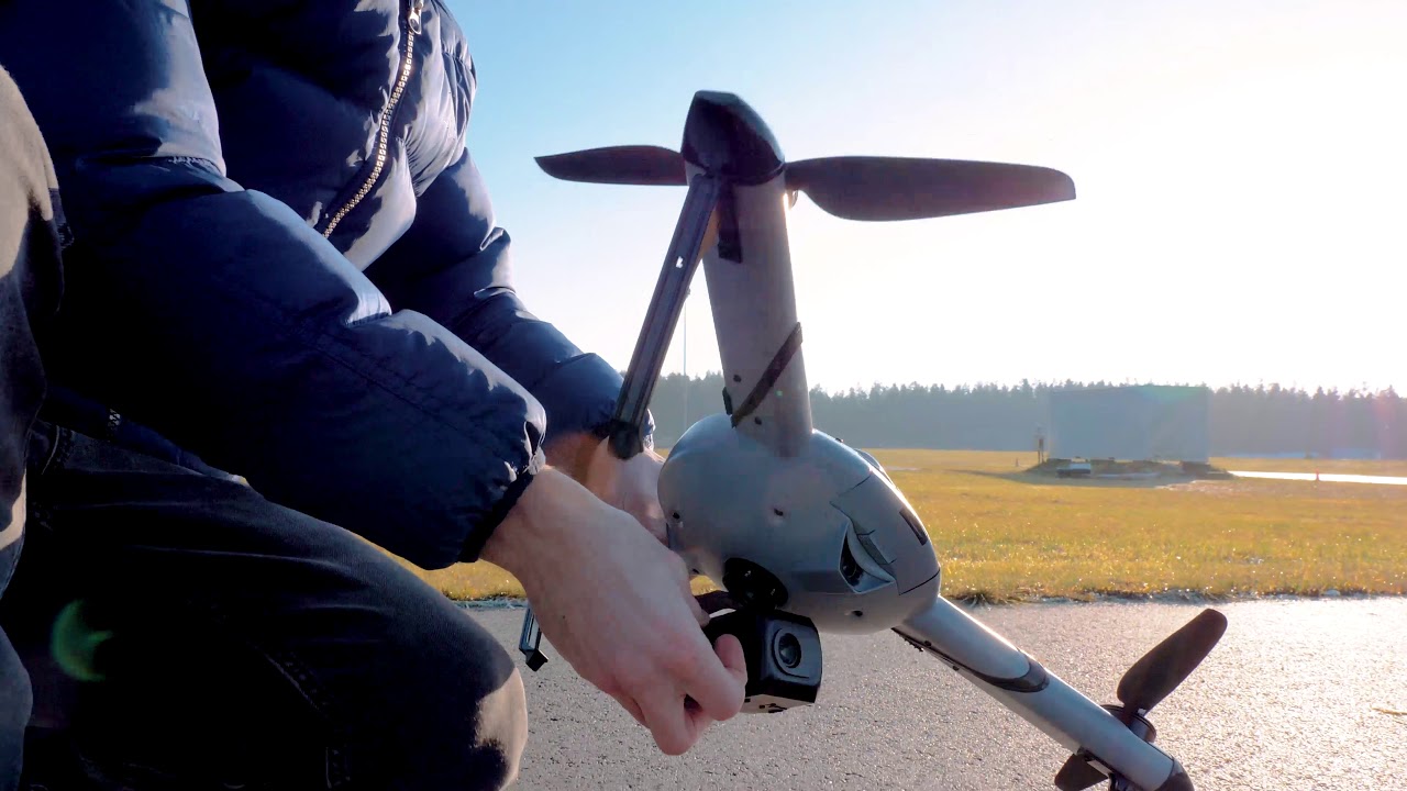 Atlas Pro UAS - First Flight - YouTube