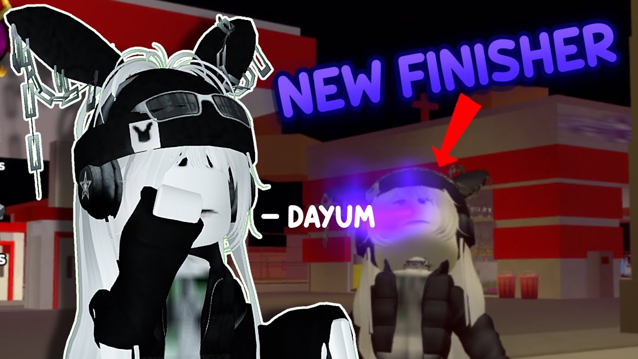 Showcasing the NEW FINISHER😈 || Roblox Baddies - YouTube