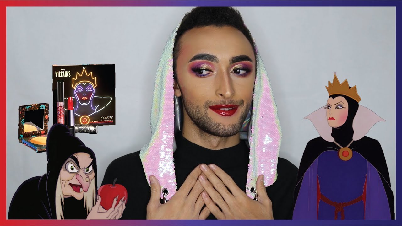 Snow White Who...👀 EVIL QUEEN MAKEUP TUTORIAL - Disney X ColourPop - YouTube