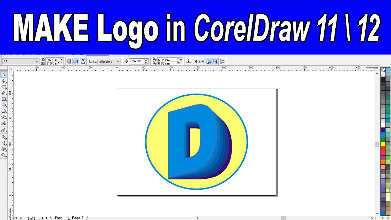 Corel Draw 11 Logo Corel Draw 11 Free Color Palette Download