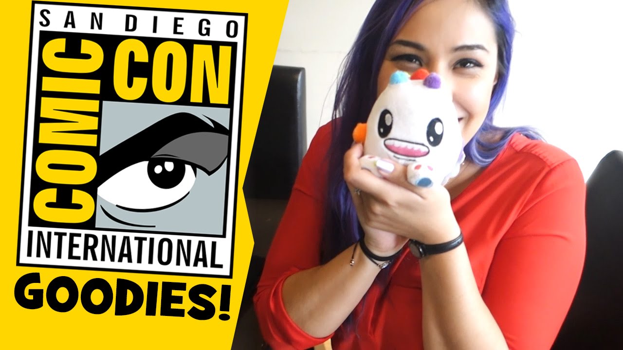 "COMIC CON 2014 GOODIES" Vlog - YouTube