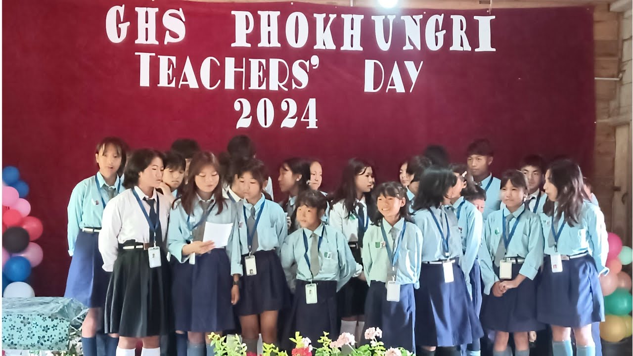 Teachers Day Program At School/Students Entertaining Teachers/Teachers ...