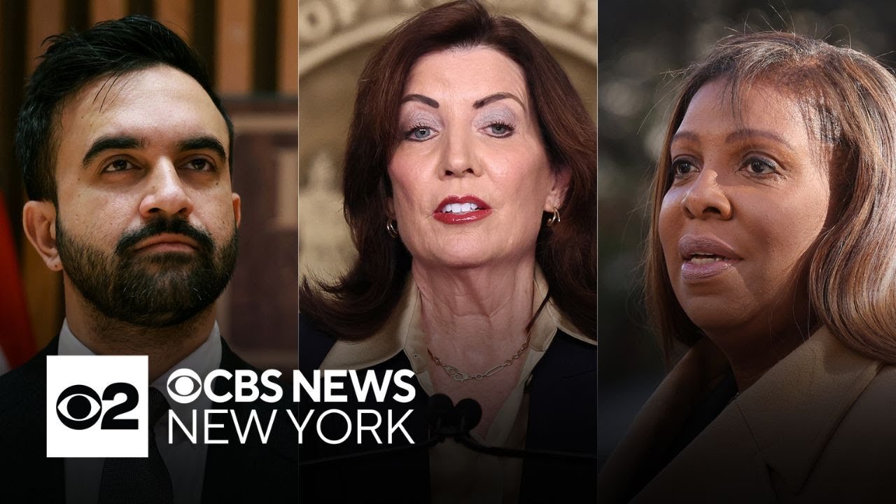 Gov. Kathy Hochul endorsed by NYC Mayor Mamdani, AG Letitia James - YouTube