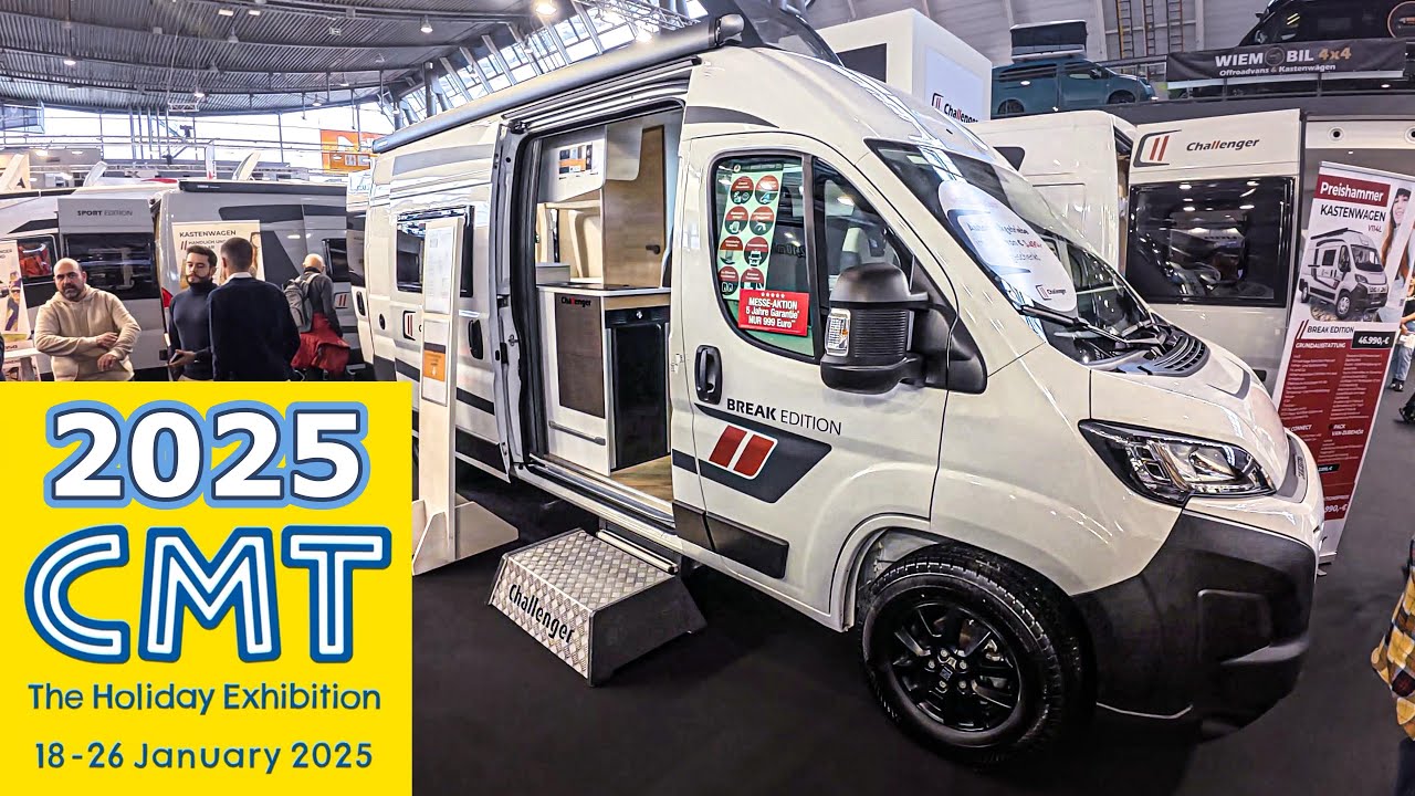 CHALLENGER V114 BREAK EDITION 2025 CMT MESSE 2025 STUTTGART FIAT DUCATO ...