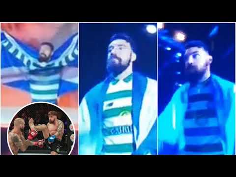 Celtic-daft MMA star Chris Bungard makes Bellator 240 main event walk ...
