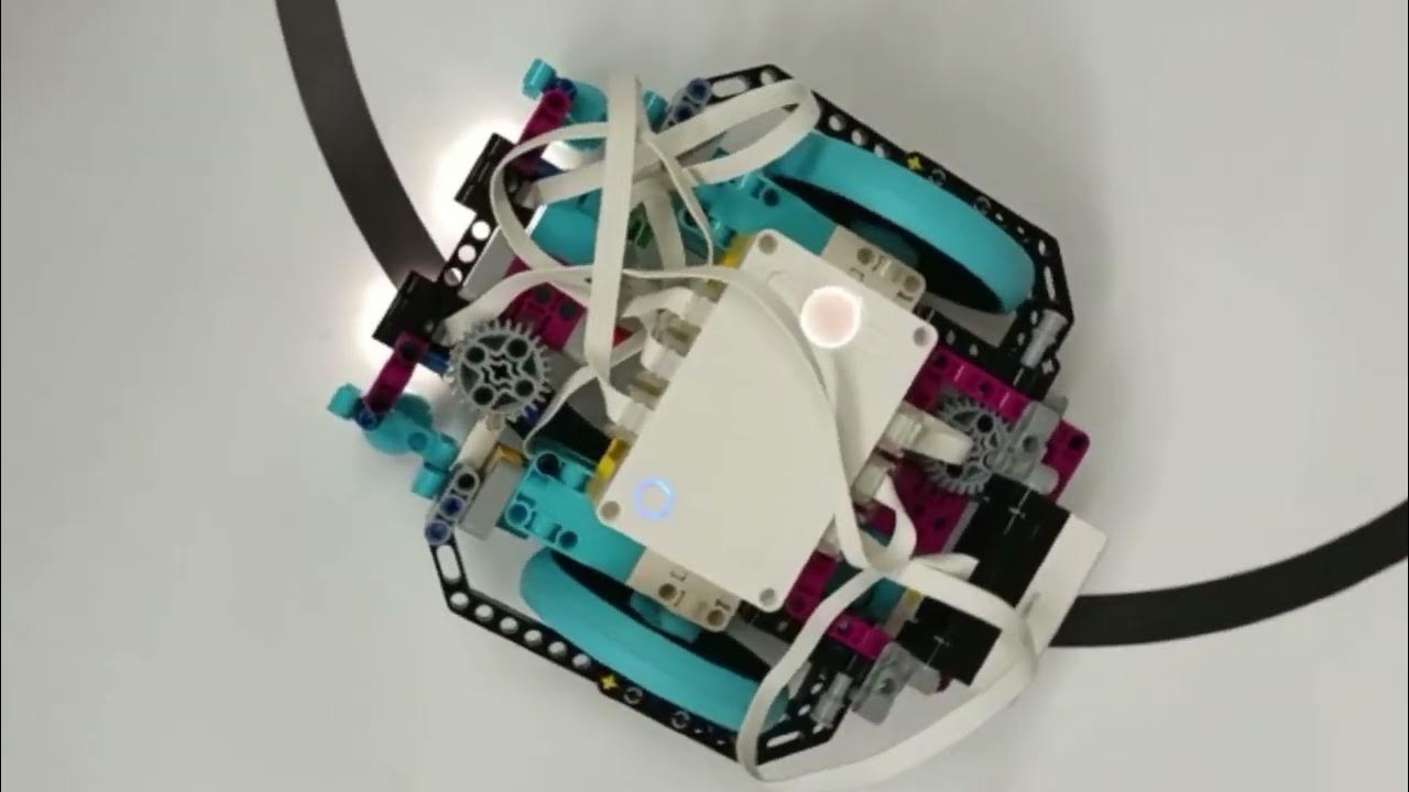 Spike Line follower PID - YouTube