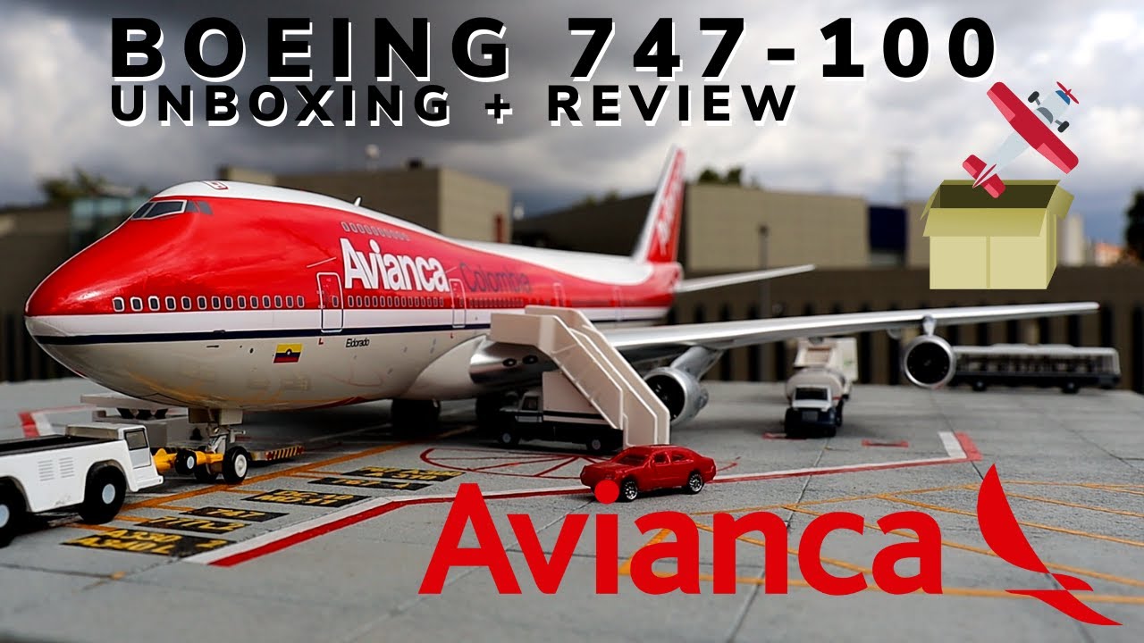 JP60 Aeromodelos 1:200 | Avianca Boeing 747-100 (ELDORADO) HK-2000 ...