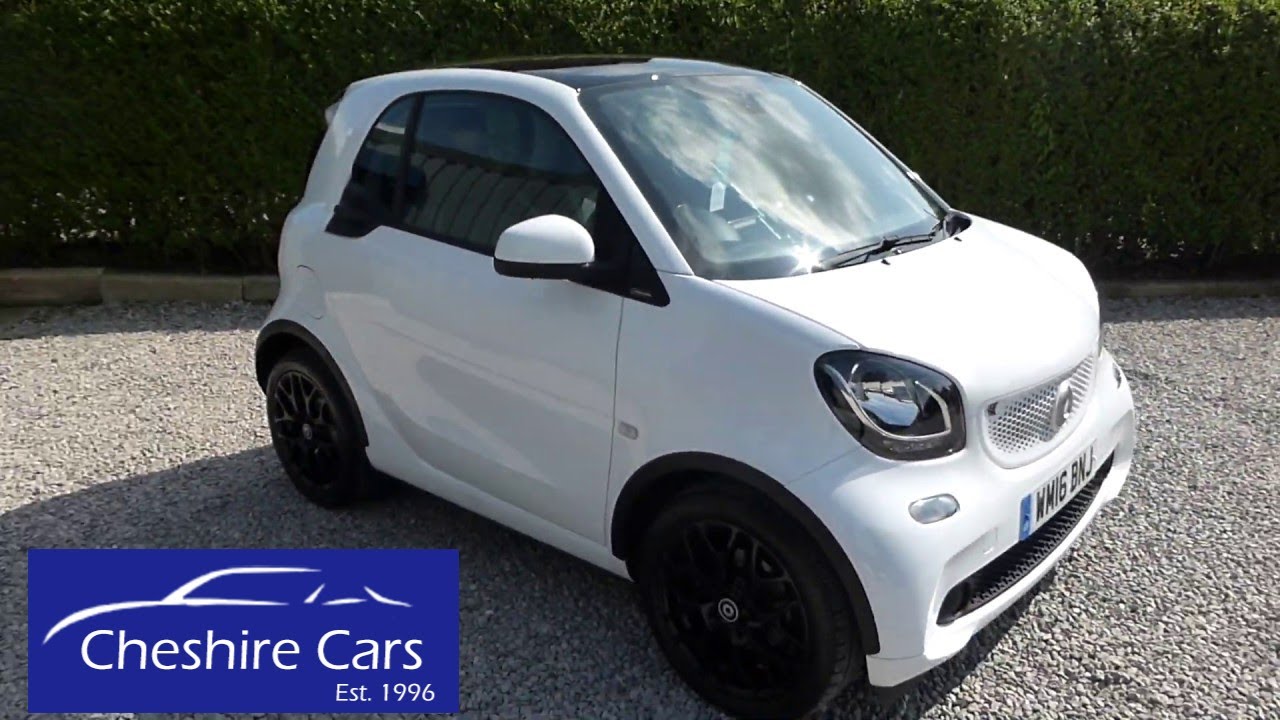 Smart Car ForTwo Edition White Turbo Automatic - YouTube