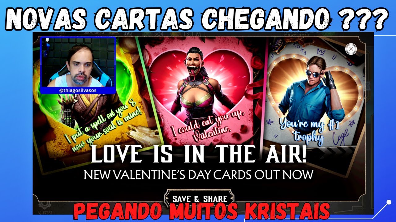 MK Mobile Apareceu no jogo ! Novas cartas chegando ??? Pegando muitos ...