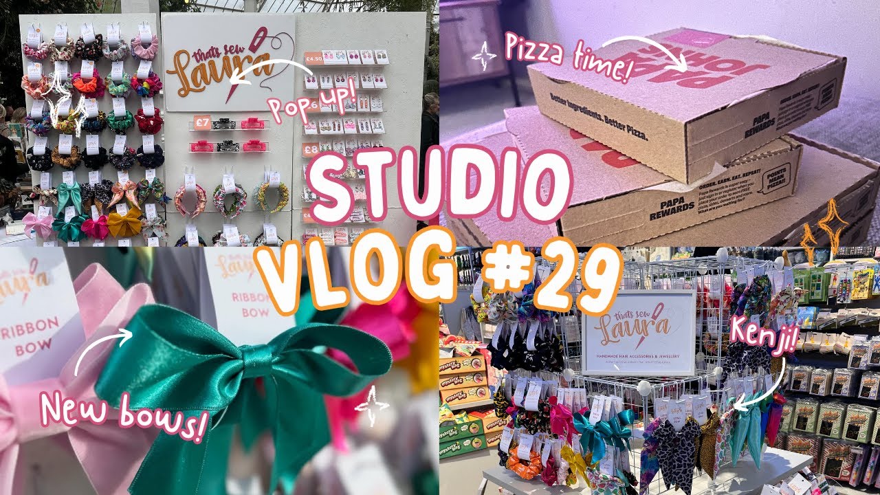 Vlog #29 - Prepping for Pop up in the Palm House and a pop up in Kenji ...