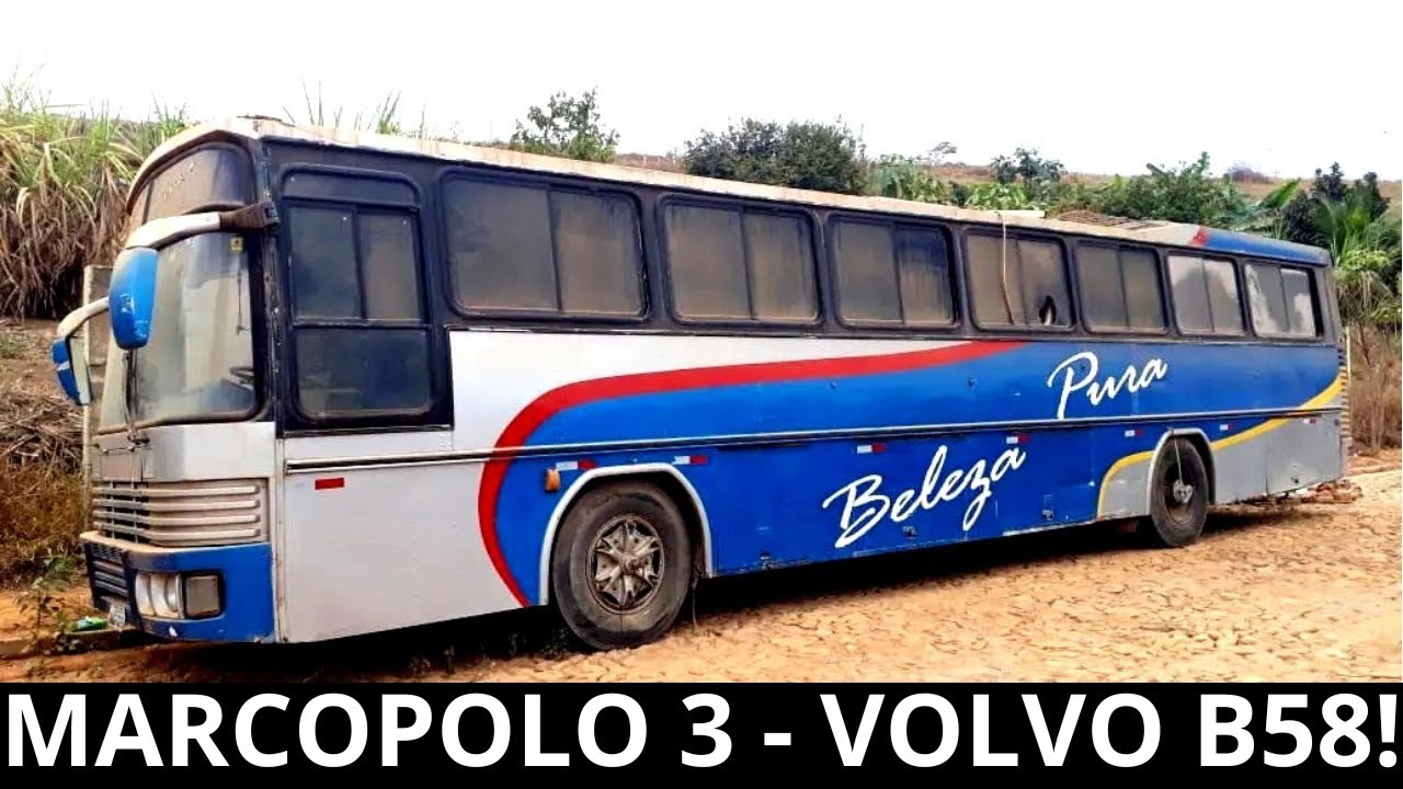 RARIDADE!! MARCOPOLO 3 VOLVO B58 - ANO 1981 - YouTube