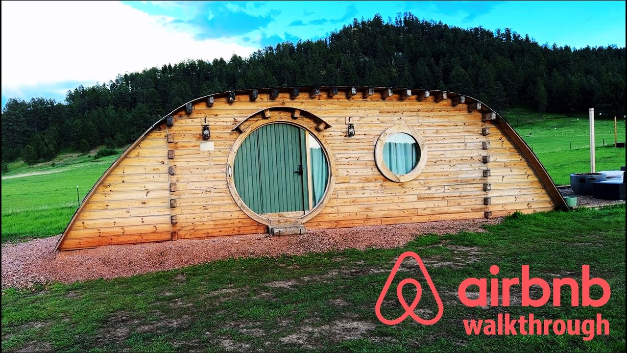 AirBnb Walkthrough | Battle Creek Camping Resort, South Dakota - YouTube