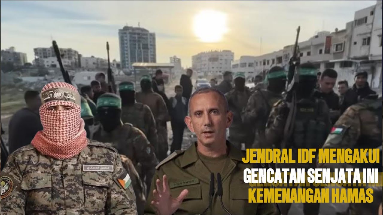 GENCATAN SENJATA ISRAEL DAN HAMAS!SIMBOL KEMENANGAN PEJUANG GAZA#gaza ...
