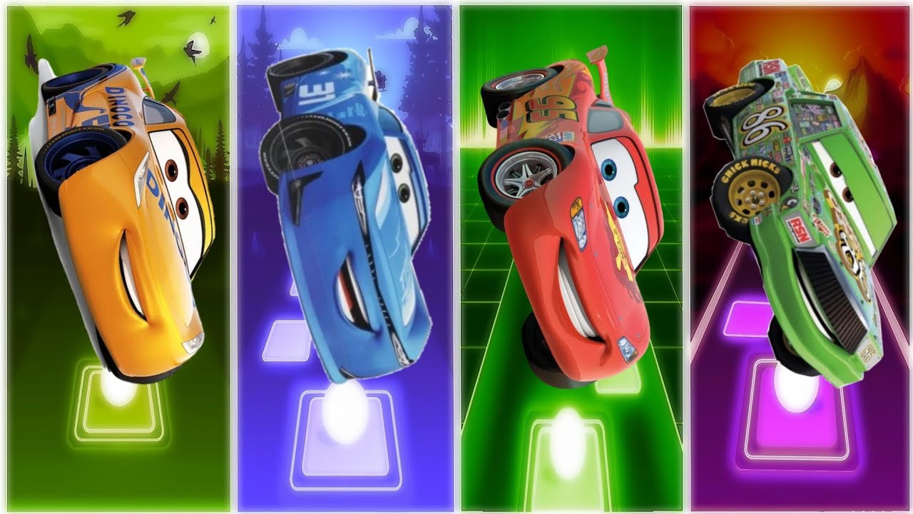 Lightning McQueen Cars Eater 🆚 RGB Cars 🆚 Cars 🆚 Super Megamix Cars ...