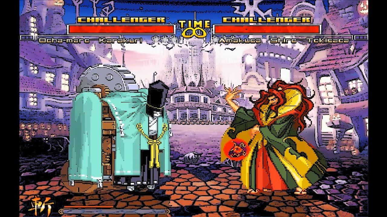 Mugen : Samurai Shodown : Ocha-Maro Karukuri Vs Amakusa Shiro Tokisade ...