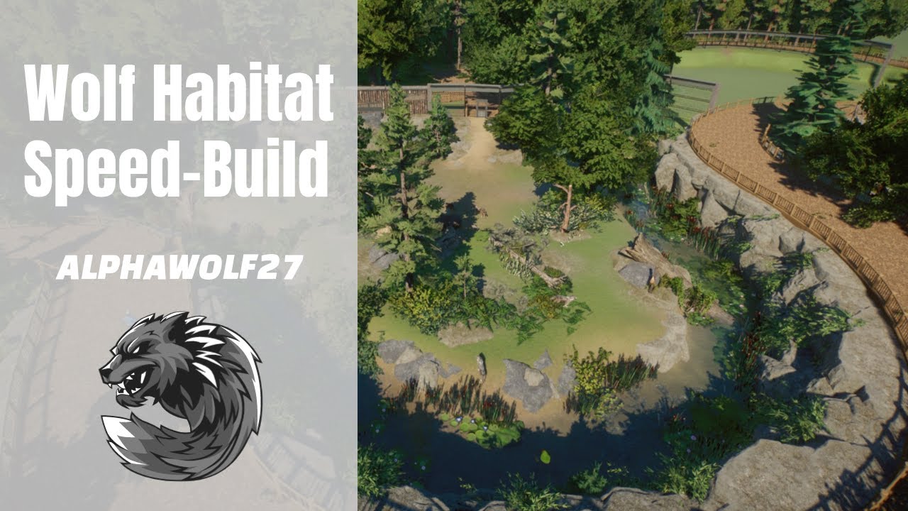 Timber Wolf Habitat Speedbuild | Northumberland National Park EP 6 ...