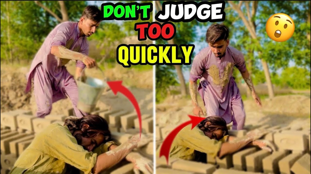 Don’t Judge Too Quickly | Mazdoor Kay Khilaf Sazish 😳 - YouTube