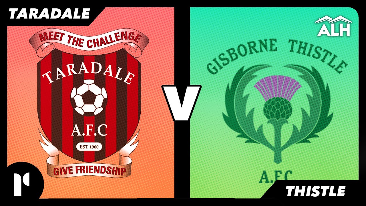 Taradale AFC vs Gisborne Thistle - YouTube