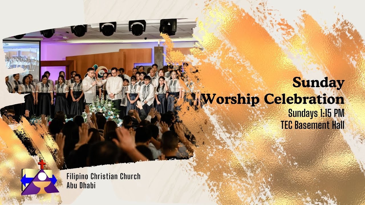Sunday Worship Celebration - Bringing A Child to Jesus (A FATHER'S ...
