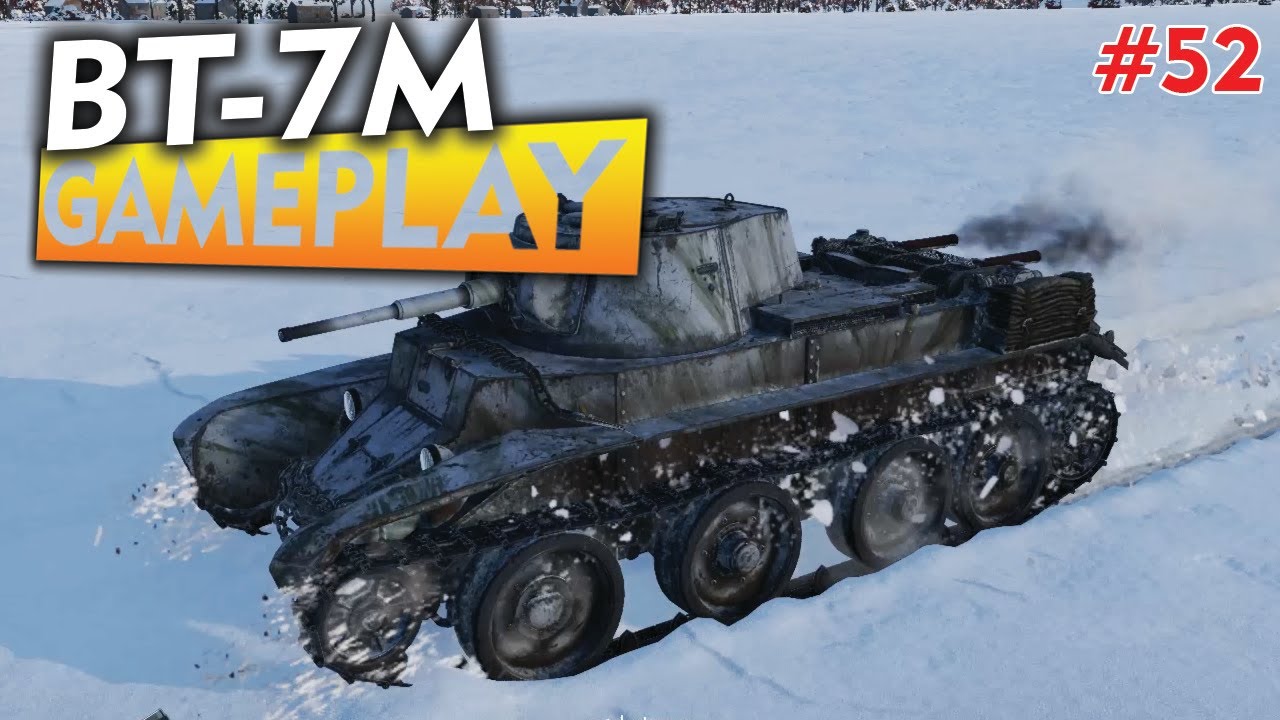 BT 7M Soviet Light Tank Gameplay War Thunder No Commentary - YouTube
