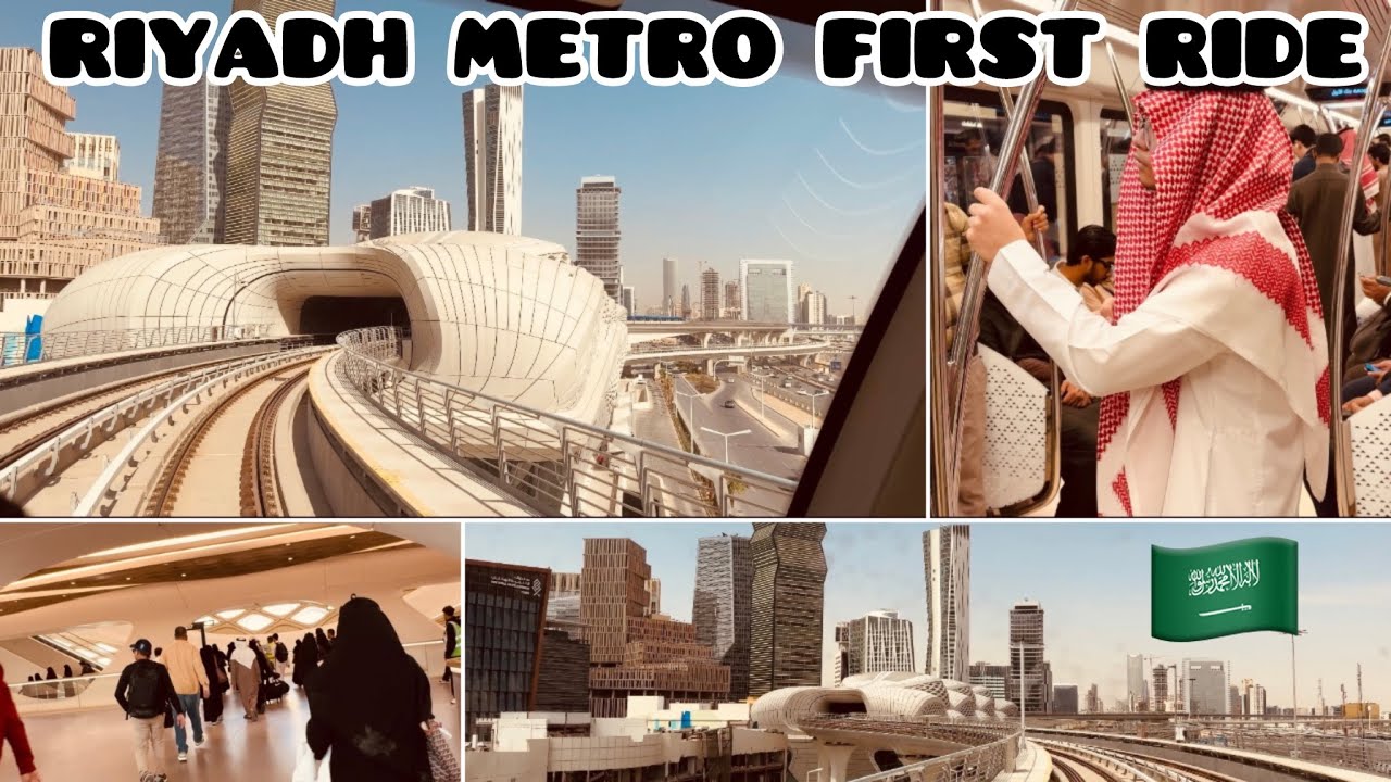 Riyadh Metro | Experiencing Saudi Riyadh Driverless Metro | Saudi ...