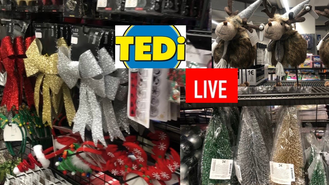 TEDI LIVE HAUL || Christmas Decor 🎄August 2021 - YouTube