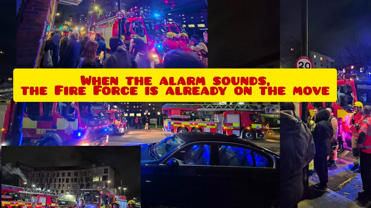 When the alarm sounds, the Fire Force is already on the move - YouTube