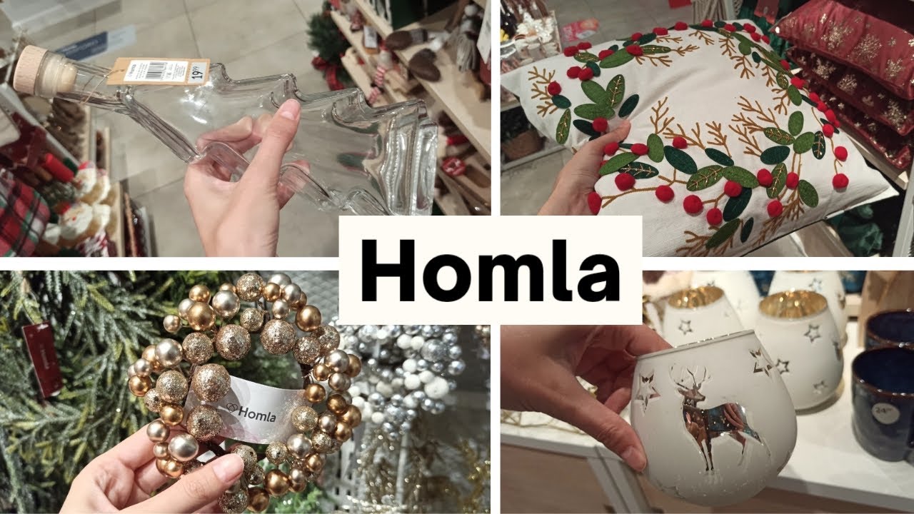 HOMLA 🔥DEKORACJE BOŻONARODZENIOWE I NIE TYLKO - YouTube