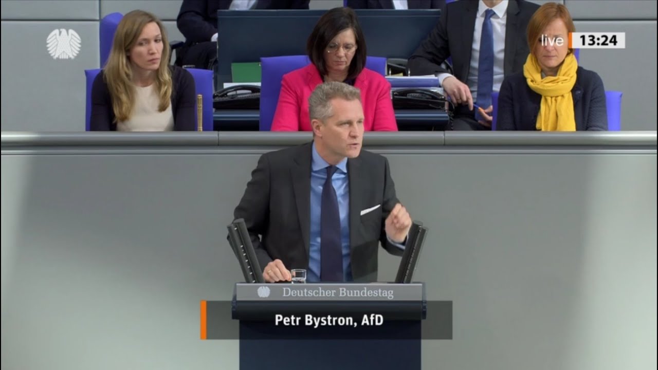 AKTUELL : REDE PETR BYSTRON ( AFD ) AM 2.MÄRZ IM DEUTSCHEN BUNDESTAG IN ...