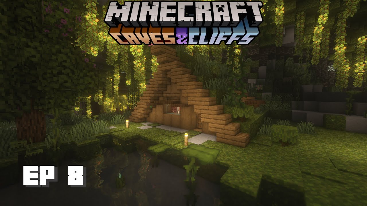 Building a Cozy Starter Cabin : Minecraft Peaceful No Commentary 1.19.2 ...