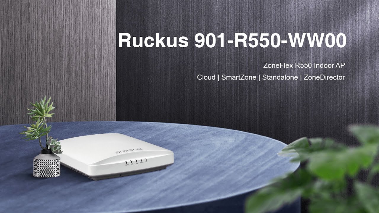 Ruckus ZoneFlex R550 AP 901-R550-WW00 Unboxing - YouTube