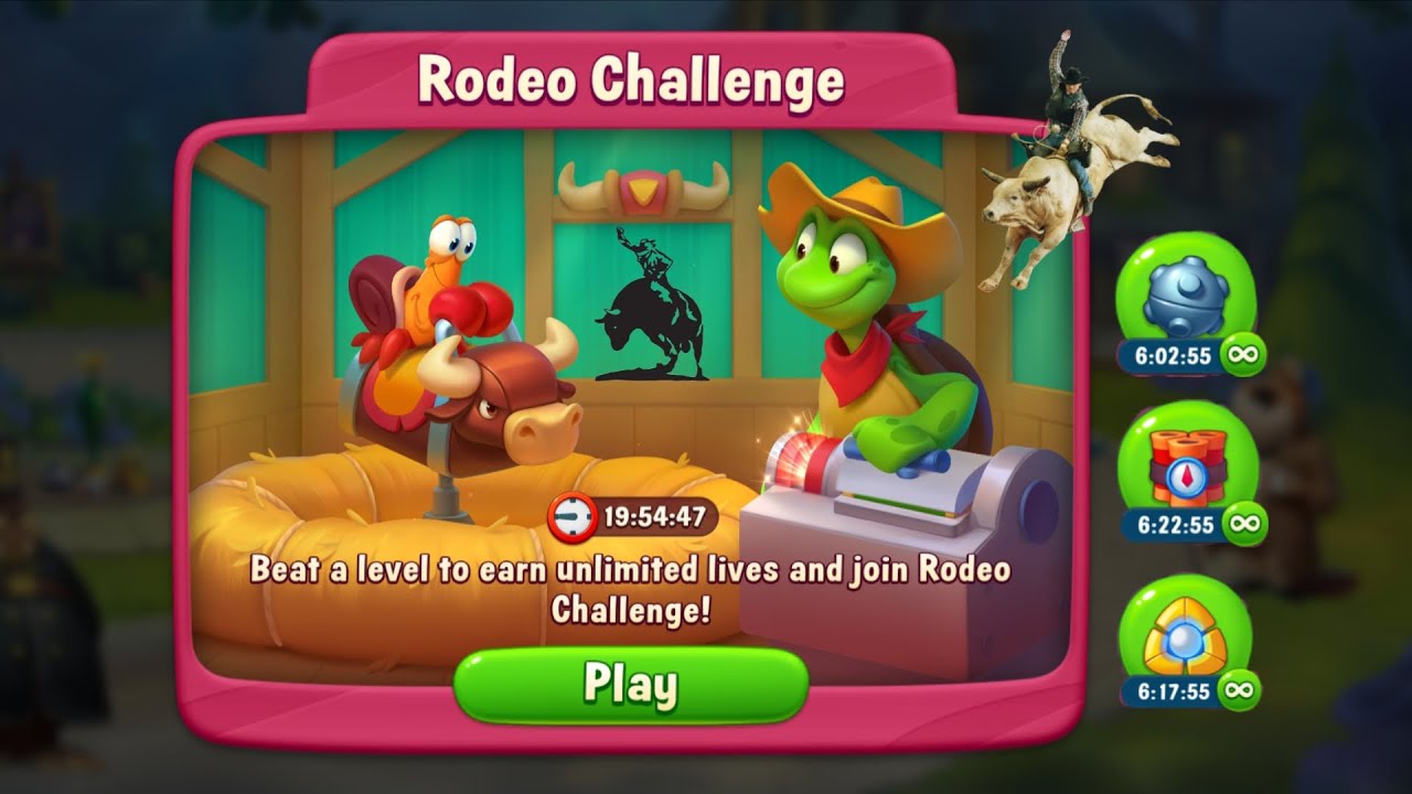 Rodeo Challenge🐂 with 6 hr+ Unlimited Spells🪄 | Fishdom Gameplay 🐠 ...