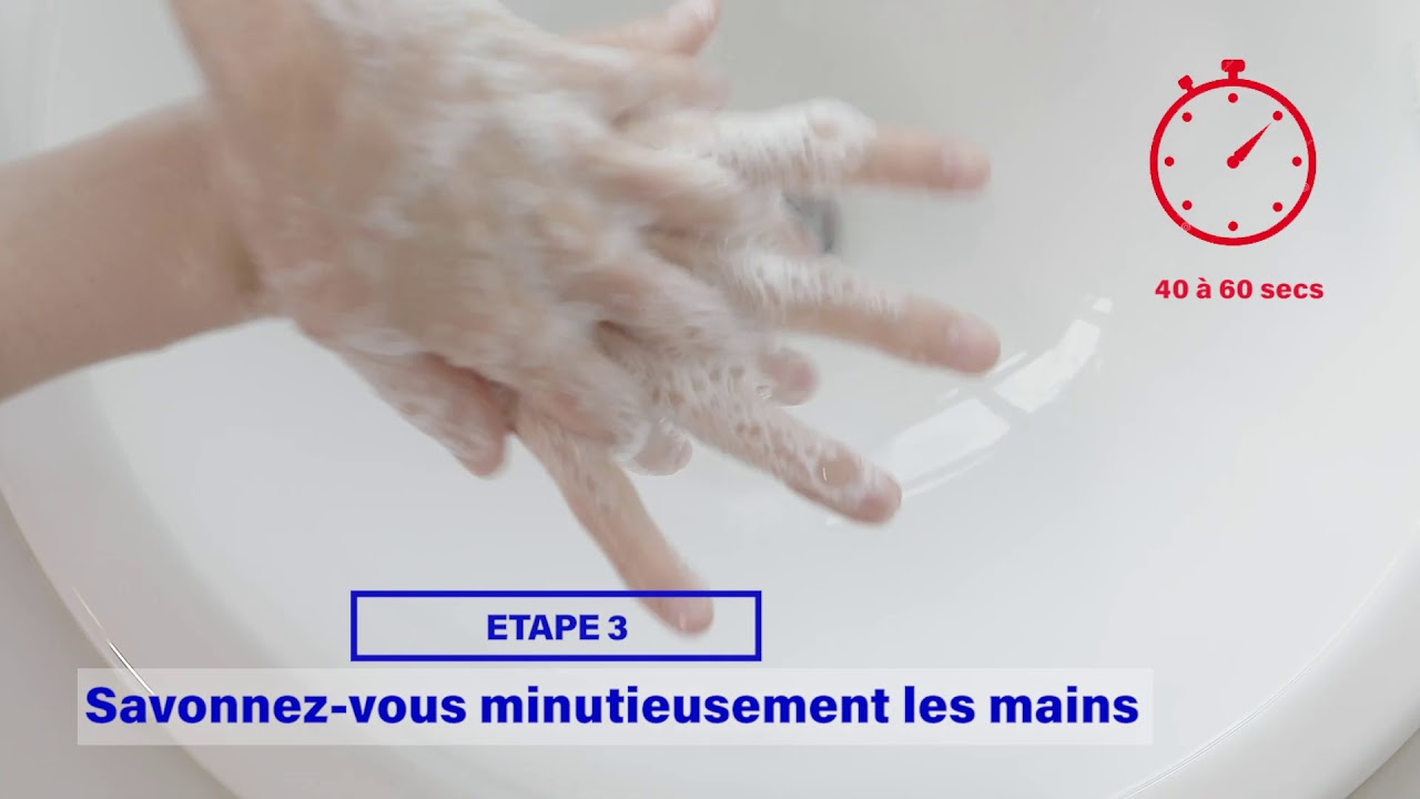 Tutoriel lavage des mains - YouTube